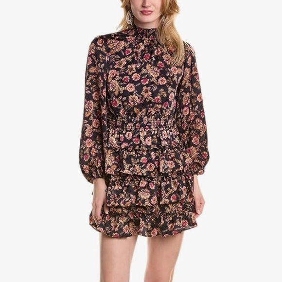 1. State | Dresses | State Smocked Neck Tiered Ruffle Skirt Dress ...